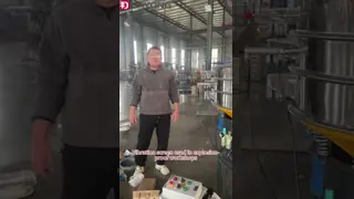 High quality pneumatic rotary vibrating screen