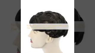 Mens Hair System Natural Black 5x7