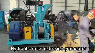 Hydraulic roller granulator Compound Fertilizer Granulator