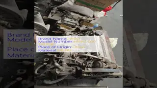 Hino 500 J08C Engine Used Assembly
