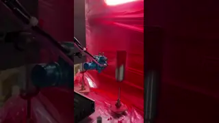 Automatic Spray Painting Machine for Flasks