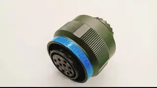 D38999/26WC98SN Amphenol Aerospace MIL-DTL-38999 Series III 10 Pin Female Straight Circular Connecto
