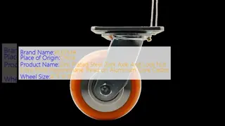 Heavy Duty PU Casters 900 lbs Load Capacity