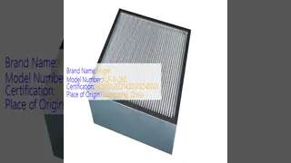 H13 H14 HEPA Filter Custom AHU Filters