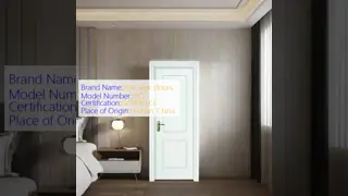 WPC Hollow Door Moisture Heat Insulation