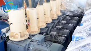 Pellet machine wood