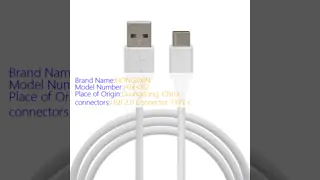 Fast Charge USB C Cable 1M 3A 60W