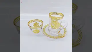 Elegant Glass Tea Cup Set Premium Quality Wholesale