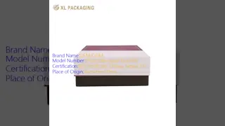 Luxury Chocolate Box Purple Gift Packaging