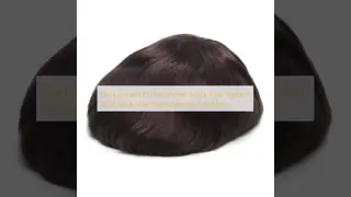 Dark Brown Lace Hair System For Men