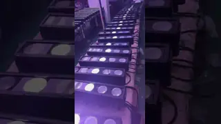5X50W RGBW LED Matrix Light with DMX512 Control IP65 Waterproof and Aluminum Alloy Housing for Outdo