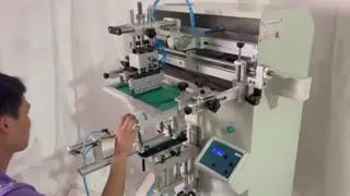 Print Any Shape High Precision Rotary Screen Printer