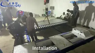 Cartesy brand 4WD dyno machine deliver to Uganda and sucessfully installed ,attract a lot of eyes