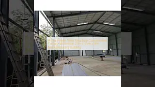 Steel Workshop 1375sqm Natural Light Factory