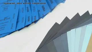 Huntking 991A Waterproof Sandpaper | Auto Body Sanding & Polishing Demo