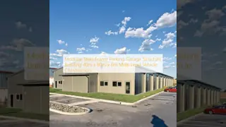 Modular Parking Garage 40x80m Steel Building