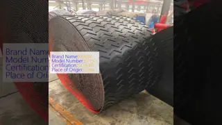 Chevron Conveyor Belt For Inclined Transport