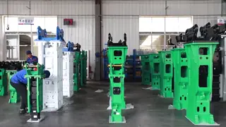 Guchuan HB20G / GCB200 1766KG Box Silenced Type Hydraulic Breaker for 18-25 Tons Excavator