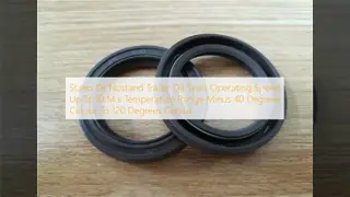 Trailer Oil Seals Max Speed Temp Range