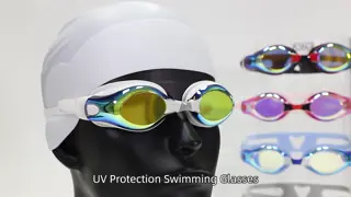 Anti Fog UV Goggles Crystal Clear Swim Vision