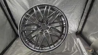 22x10 and 22x12 Polished Custom 2-PC Forged Rims for AMG GT63