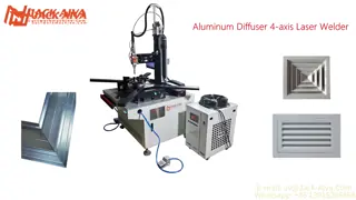 HVAC Aluminum Diffuser Frame Laser Welding Machine | Dual-Station 4-Axis Fiber Laser Welder