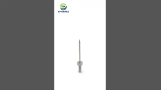 Sharp - Tip Needle with Threaded Metal Base