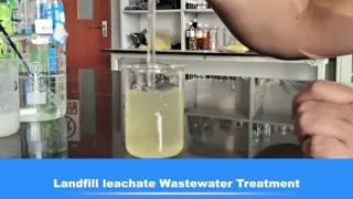 Landfill Leachate Wastewater Treatment by OYIFLOC Flocculant