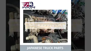 Used Isuzu FTR 6BG1 Engine 6 Speed Transmission