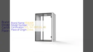Soundproof Pod Office Focus Quiet Space