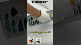 The first time using epoxy colored sand floor paint, it's easier to operate than expected!