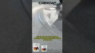 Epoxy colored sand floor paint - turn your floor into a high-end art space in seconds!