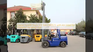 . Ton Diesel Forklift m Mast