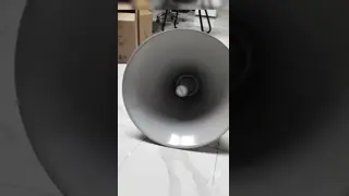 Horn Speaker for Outdoor Places