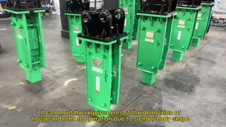 Guchuan SB30 / GCB60 Top Type Hydraulic Breaker 321kg with 68mm Chisel for 4-7 Tons Excavator