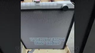 Hitachi EX220-5 Excavator Radiator Replacement