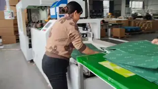 Glue Spraying and Box Assembly Machine