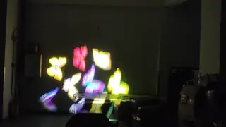 500W Outdoor IP65 Waterproof LED Focus Zoom Gobo Projector Light with RGBW Color Mixing and DMX512 C