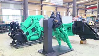 Guchuan GCC32 Hydraulic Car Scrap Shear for 25-32 Ton Excavators