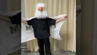 250 Years of Freedom Eagle Mask | Perfect for Patriotic & Cosplay Events