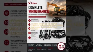 HYUNDAI R220LC-9S EXCAVATOR COMPLETE WIRING HARNESS