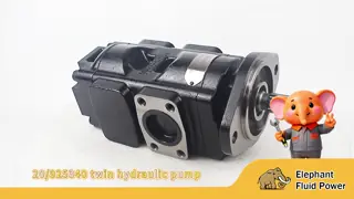 Heavy Duty Twin Pump 20/925340 For JCB 3CX Backhoe | Parker 7029121119 - Precision Engineered