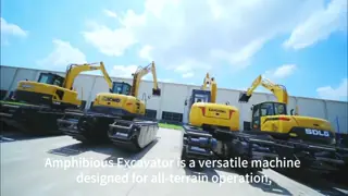 china water Excavator Amphibious Excavator 20-30 Ton factory price