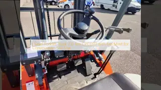7 Ton Diesel Forklift 6m Mast Construction
