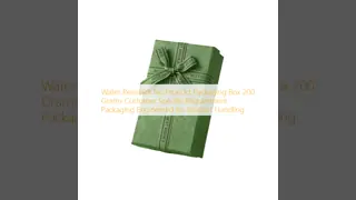 Product Packaging Box 5kg Load Capacity Custom Design