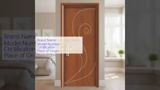 WPC Hollow Door Moisture Proof Durable Low Maintenance
