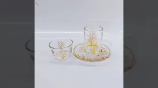 Elegant Glass Tea Cup 1012B 24C54 Review