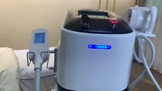 Professional fat freezing machine parts and interface demo