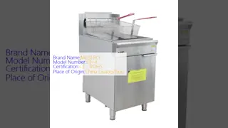 Commercial Fryer Fried Chicken Easy Clean Low Noise