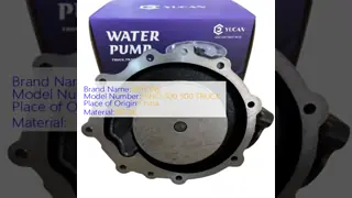 Hino 500 J08E Water Pump S1610 03971